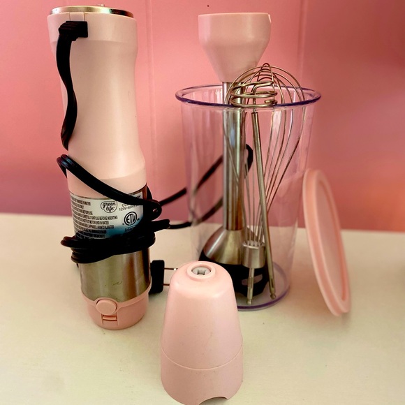 green life | Kitchen | 3in Pink Hand Blender | Poshmark